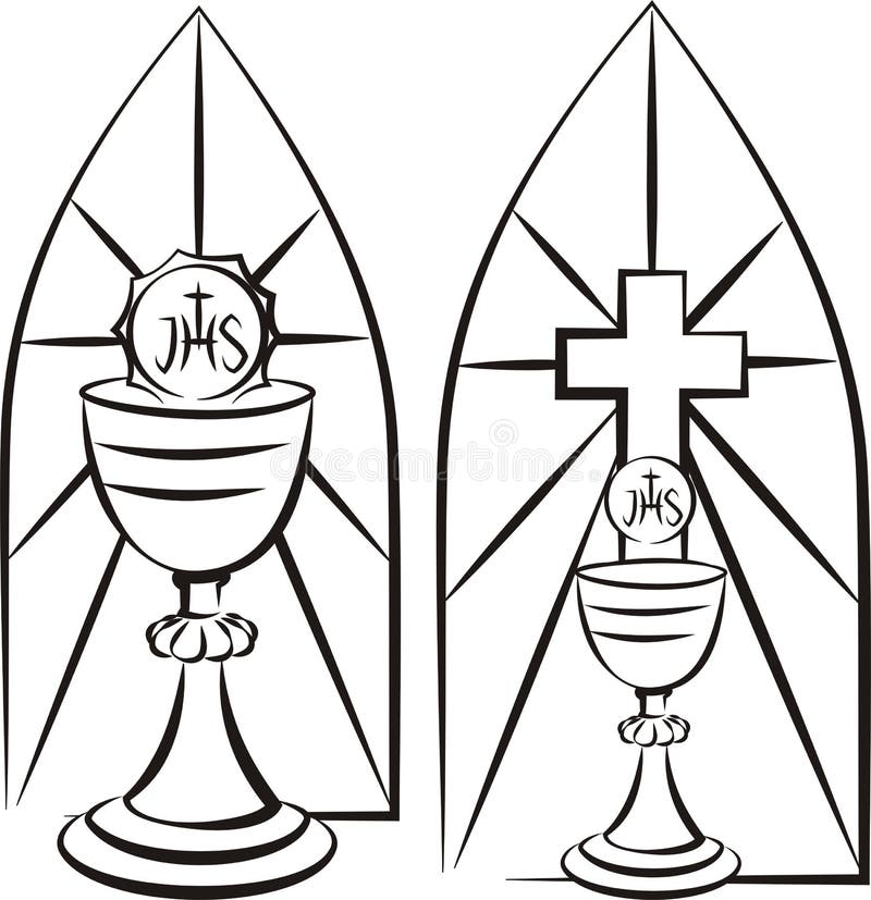 Holy Communion - Vector Symbols Stock Vector - Illustration of ... Holy Communion - Vector Symbols Stock Vector - Illustration of ...