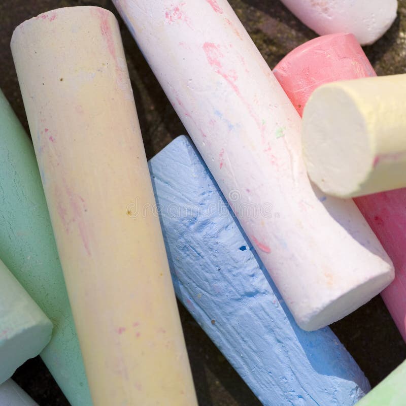 Chalk stock photo. Image of pigment, supply, medium, chalk - 14123364