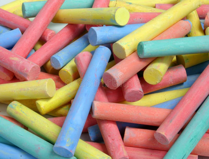 Pastel Chalk stock image. Image of artist, blue, purple - 8113989