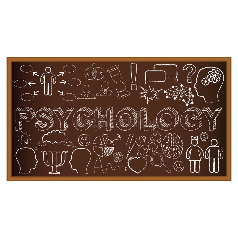 Doodle concept psychology stock illustration. Illustration of anxiety ...