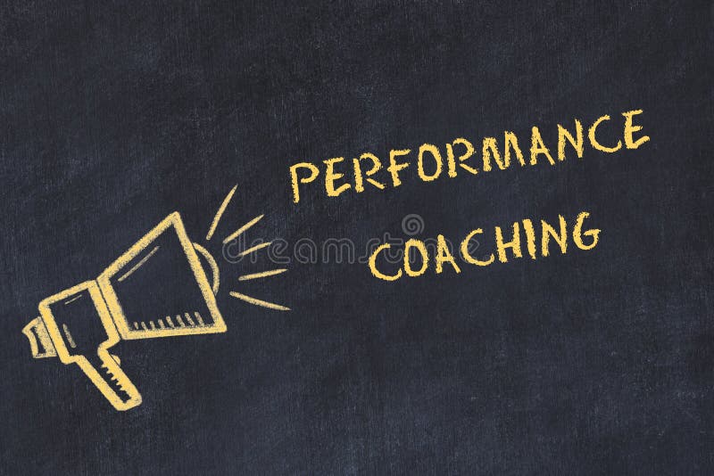 Performance Handwritten Word Text with Rainbow Colors and Vibrant ...