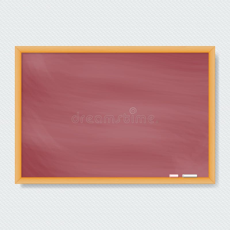 Chalk board stock vector. Illustration of artistic, communication ...