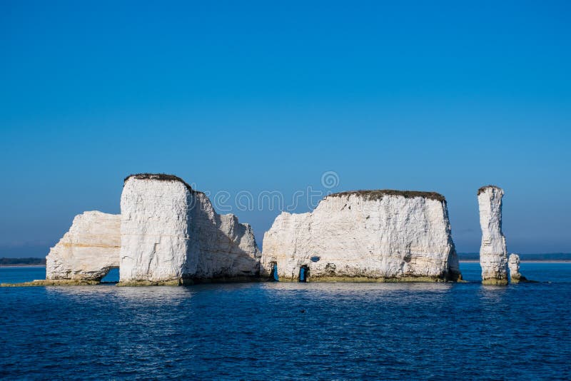 Chalk Cliff Face with Cave at Bottom Stock Photo - Image of landscape ...