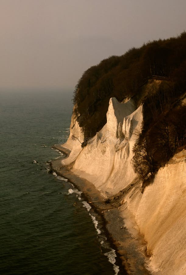 Chalk Cliffs, Ruegen, Germany Stock Photo - Image of nature, ocean ...