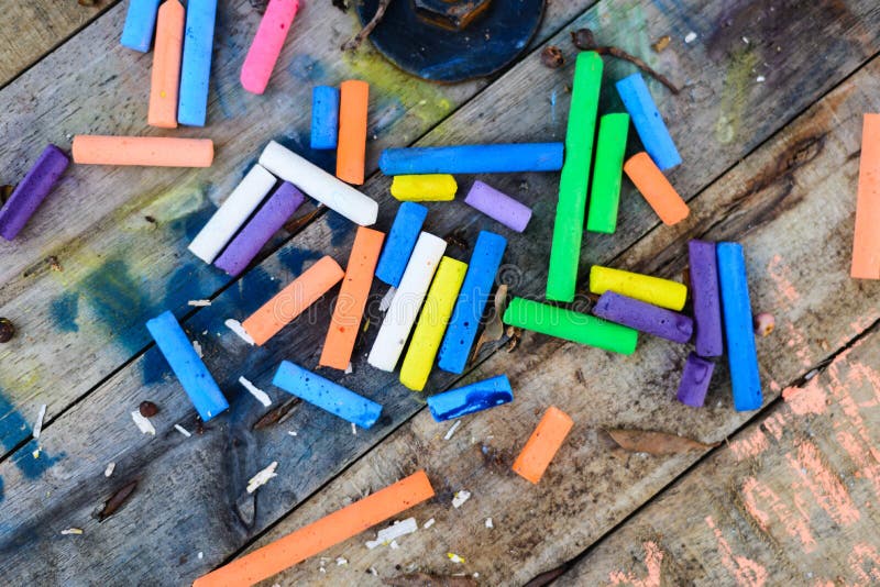 Chalk Color Horizontal stock image. Image of chalk, creativity - 60481133