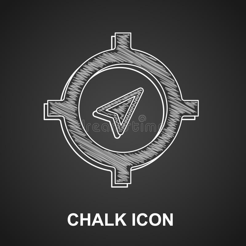 Compass Chalk Stock Illustrations – 927 Compass Chalk Stock ...