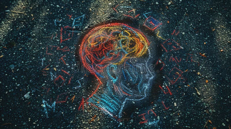 Chalk Drawing of Light Bulb Stock Photo - Image of drawing, bulb: 375121856