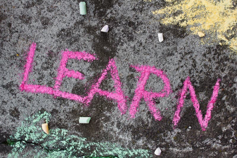 Word PINK Written in Pink Crayon Stock Photo - Image of written, pink ...