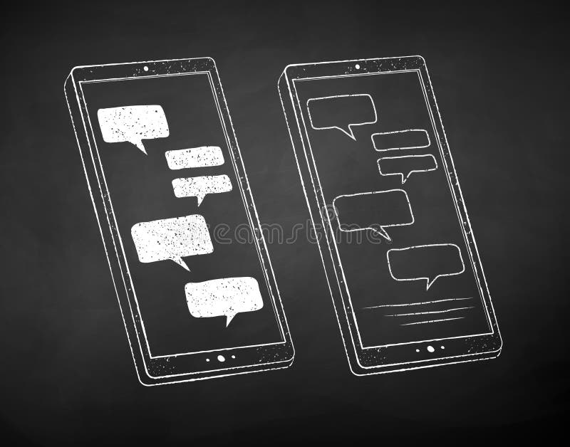 Chalk Smartphone Stock Illustrations – 1,074 Chalk Smartphone Stock ...