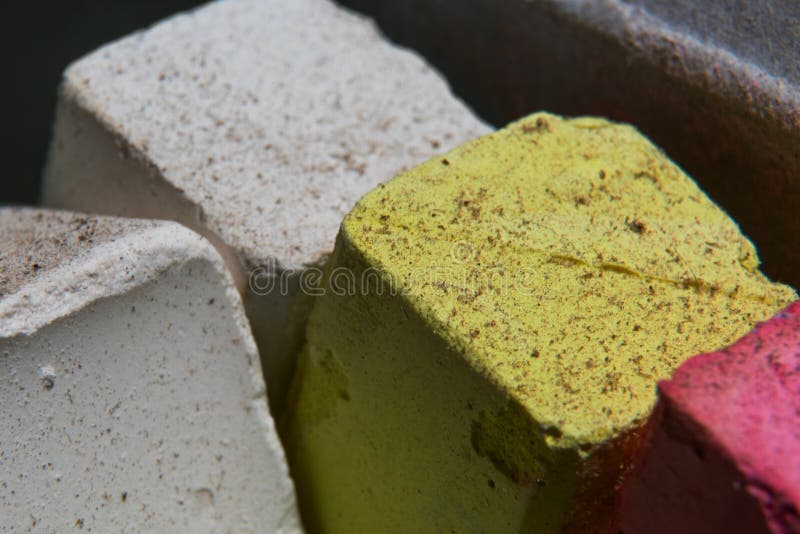 Chalk for Industrial Use is Macro Stock Photo - Image of blackboard ...