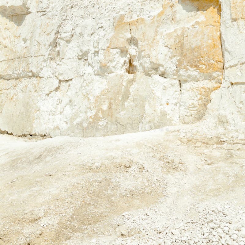Chalk Mining. Chalk Hills. Chalk Surface Stock Image - Image of ...
