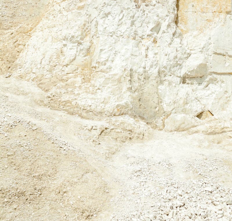Chalk Mining. Chalk Hills. Chalk Surface Stock Image - Image of ...