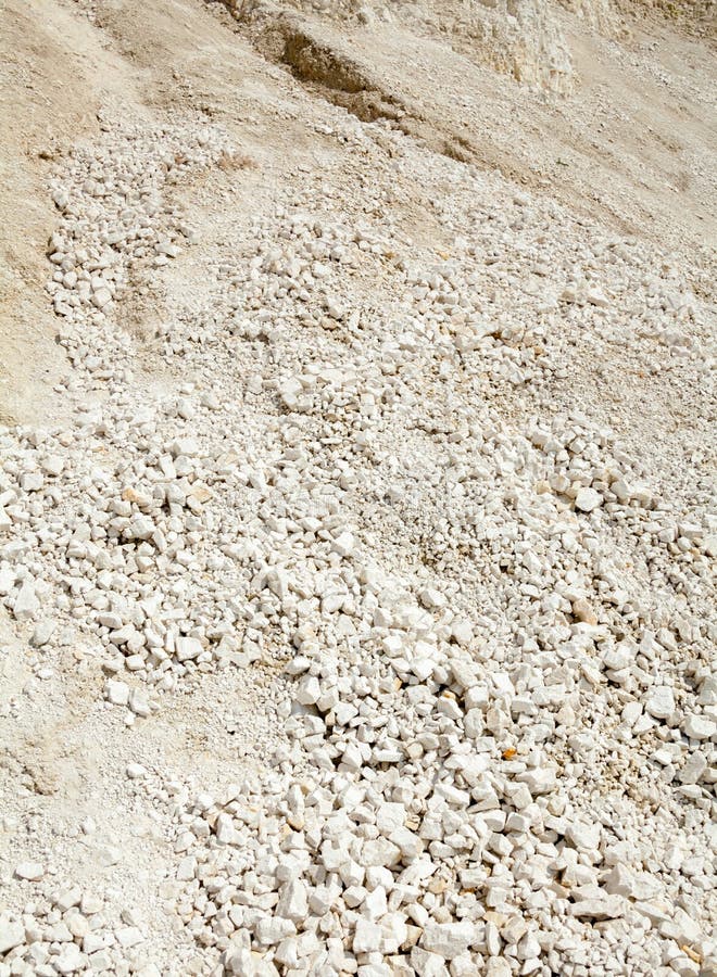 Chalk Mining. Chalk Hills. Chalk Surface Stock Image - Image of crushed ...
