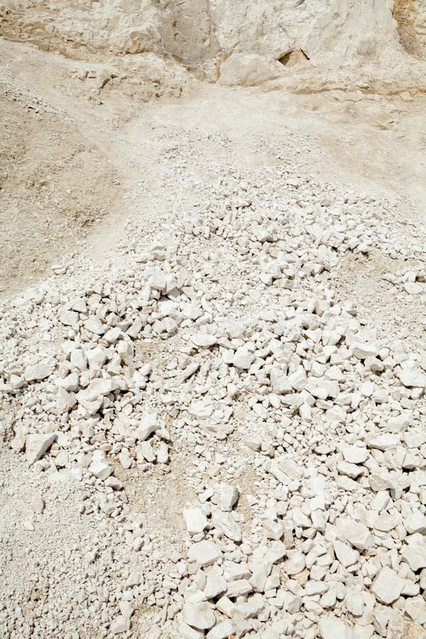 Chalk Mining. Chalk Hills. Chalk Surface Stock Photo - Image of ...