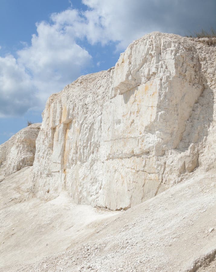 Chalk mining stock image. Image of cast, calcite, geological - 149366193