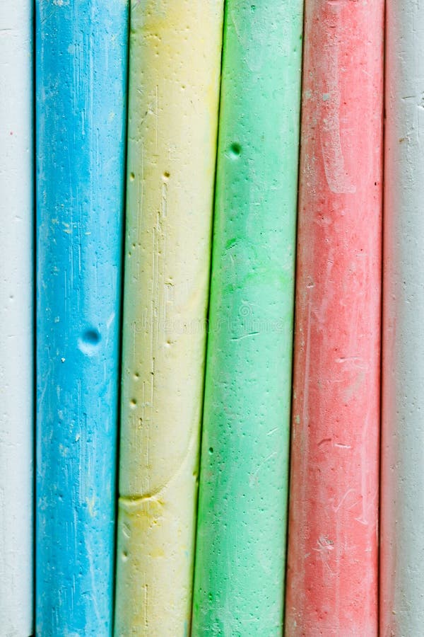 Chalk pieces stock photo. Image of decor, colors, yellow - 46607864