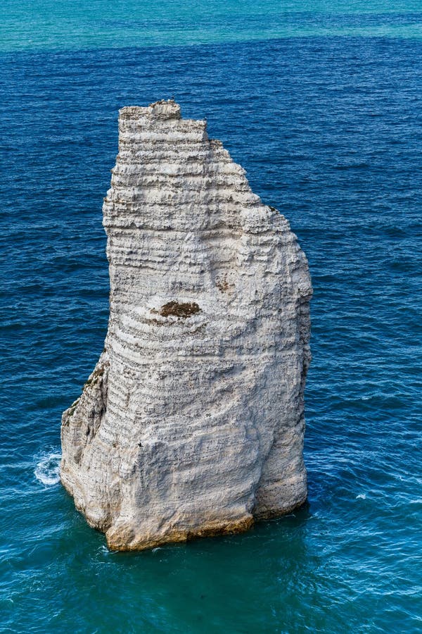 Chalk Reef Off the Coast of Normandy Stock Image - Image of normandy ...