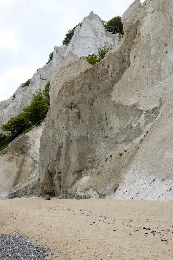 Chalk rock stock image. Image of rock, limonite, erosion - 41264851