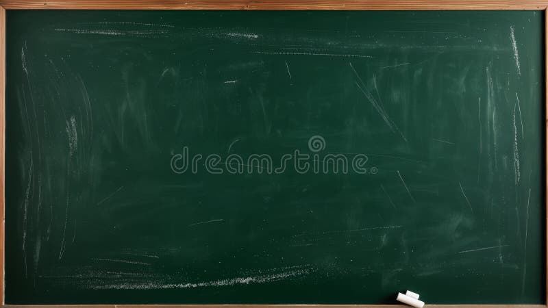 Chalk Rubbed Out Green Chalkboard Texture. Stock Photo - Image of ...