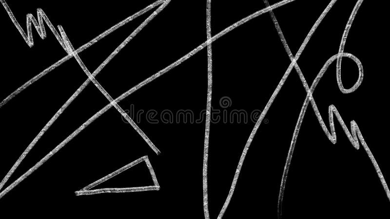 Chalk Streaks on Blackboard, Grunge Drawing Texture Background ...
