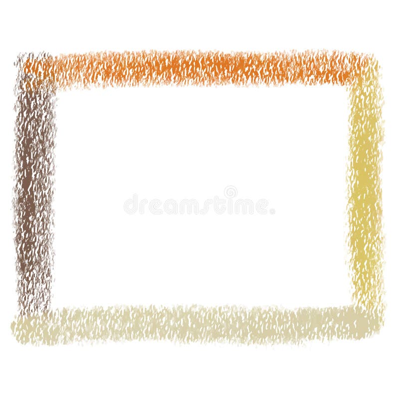 Chalk Texture Square Banner on Blackboard. Vector Design Elements. Stock Vector - Illustration ...