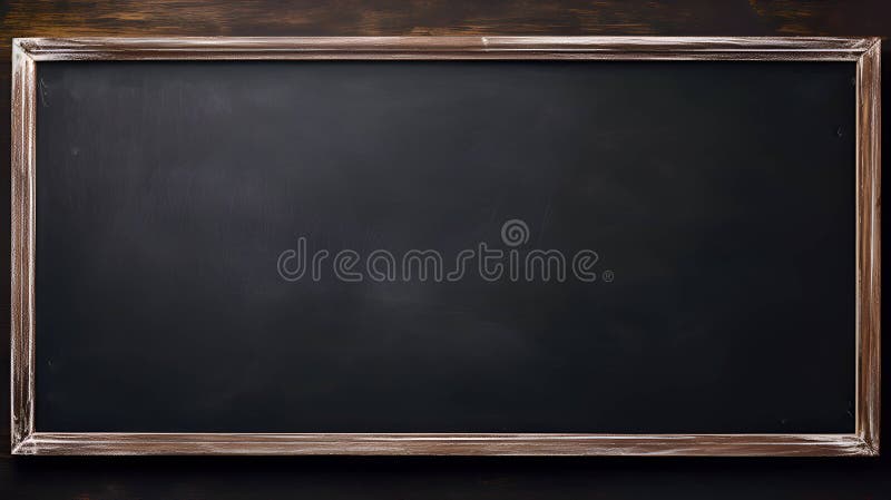 Chalkboard, Back To School, Generative AI 2 Stock Illustration ...