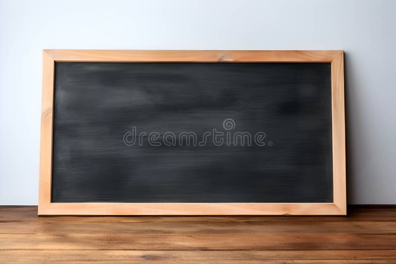 Chalkboard, Back To School, Generative AI 3 Stock Illustration ...