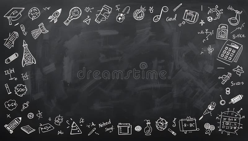 Science Chalkboard Background Stock Illustrations – 13,074 Science ...