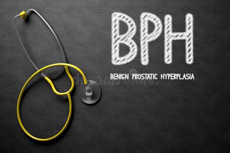 Chalkboard with BPH Concept. 3D Illustration. Stock Photo - Image of ...