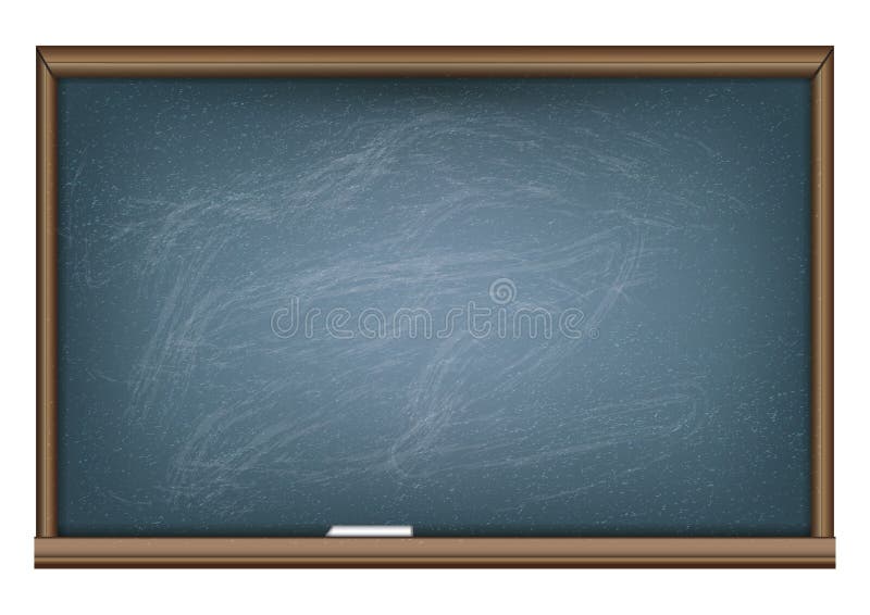 Chalkboard with Chalk. Vector Illustration Decorative Design Stock ...