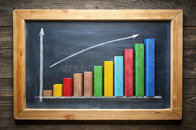 Growth Chart Green Colour Stock Illustrations – 167 Growth Chart Green ...