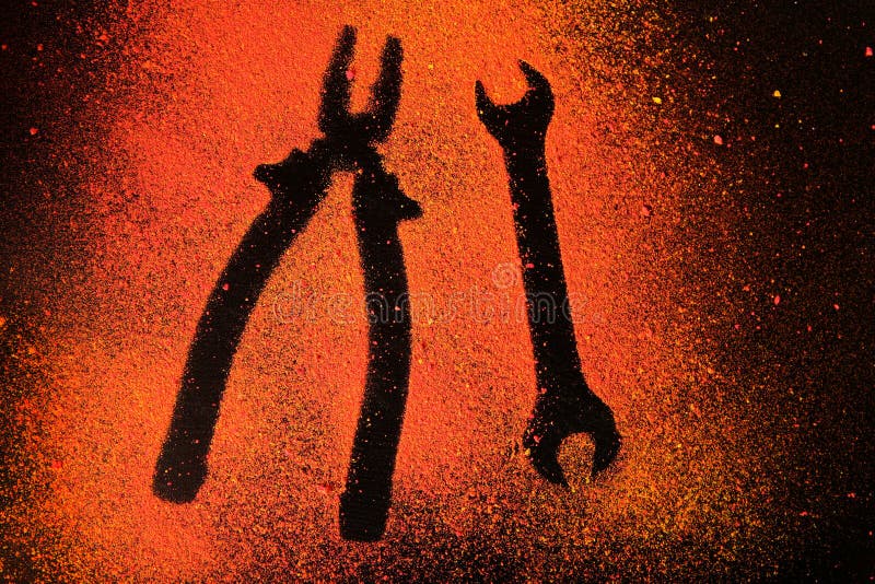 Set Construction Shadow Flat Concept Stock Photos - Free & Royalty-Free ...