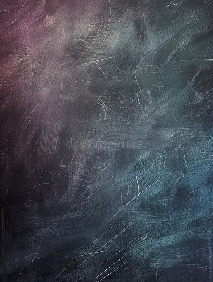 A Chalkboard Displays Vibrant Spirals and Abstract Shapes, Illustrating ...