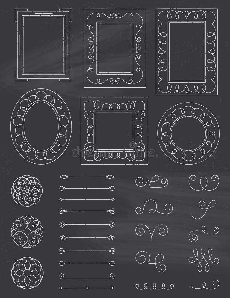 Calligraphy Doodle Design Elements Stock Illustrations – 13,007 ...