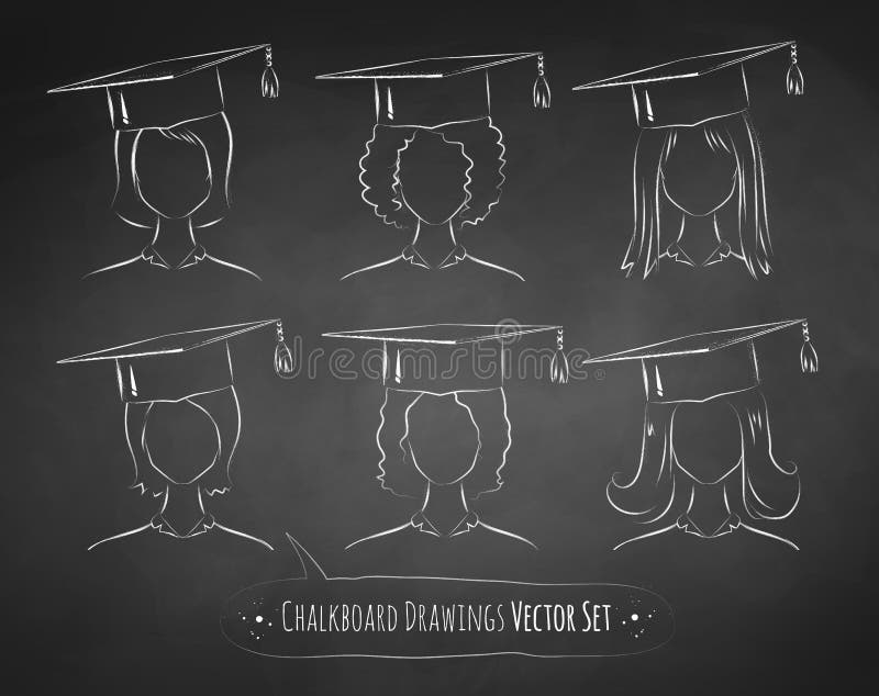 Graduation Chalk Board Background Stock Illustrations – 1,408 ...