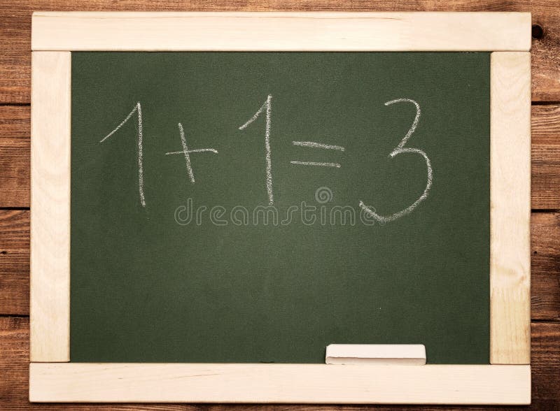 2 plus 2 equals 5 stock image. Image of math, orwell, addition - 9364763
