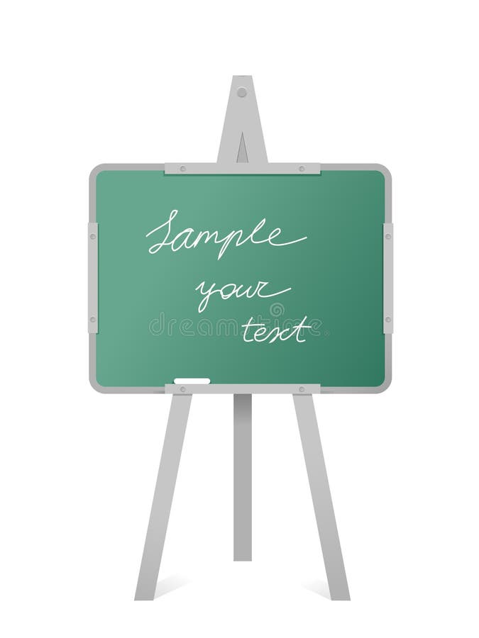 School Chalkboard Stand Stock Illustrations – 1,285 School Chalkboard ...