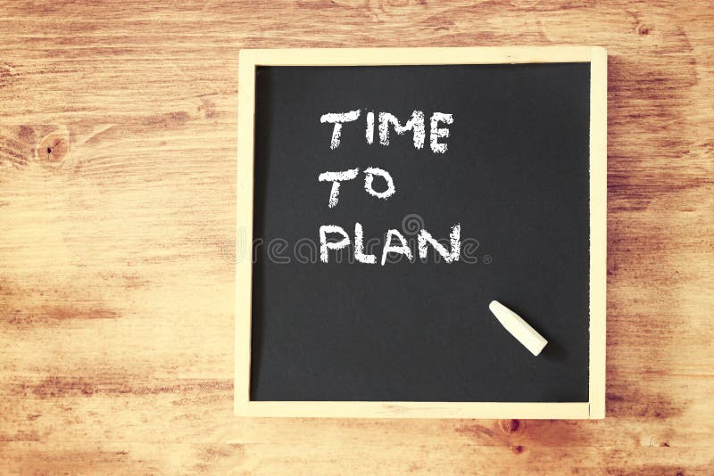 Time to Plan stock photo. Image of analysis, clock, goal - 29965406