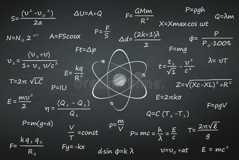 Science formulas stock illustration. Illustration of microscope - 2785952