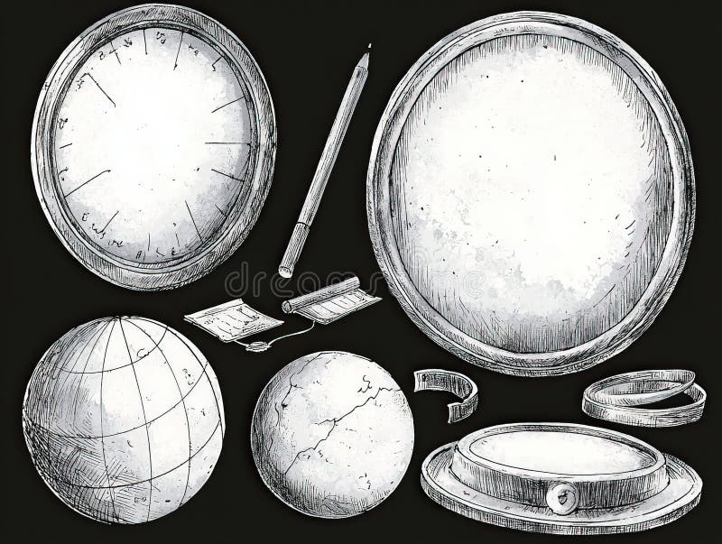 Chalkboard Sketch: a Classic Representation of a Chalkboard Filled with ...