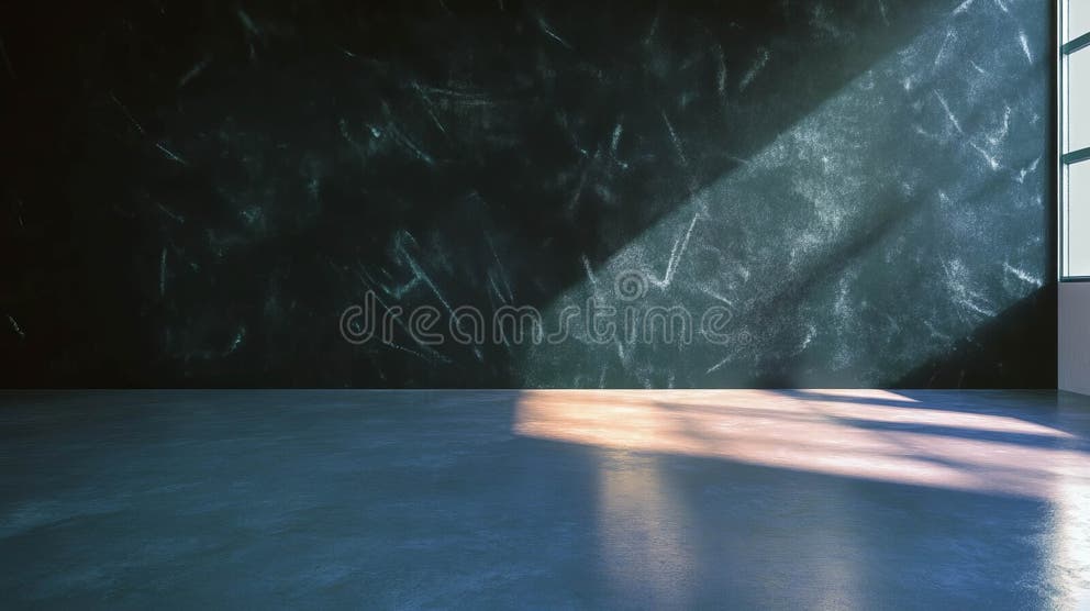 Chalkboard Texture with Sunlit Matte Surface for Classroom Decoration ...