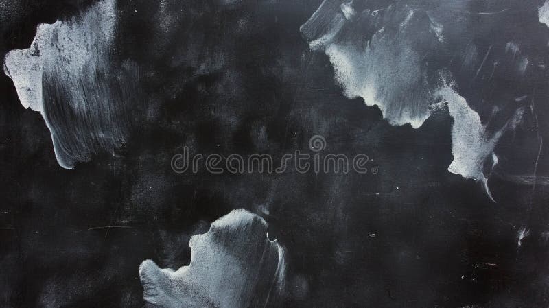 Chalkboard Texture with Varied Erased Areas for Creative Background or ...