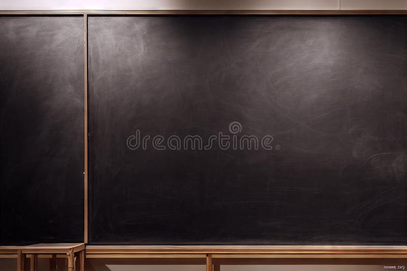 Blank Chalkboard Texture Background, Classroom Blackboard Concept ...
