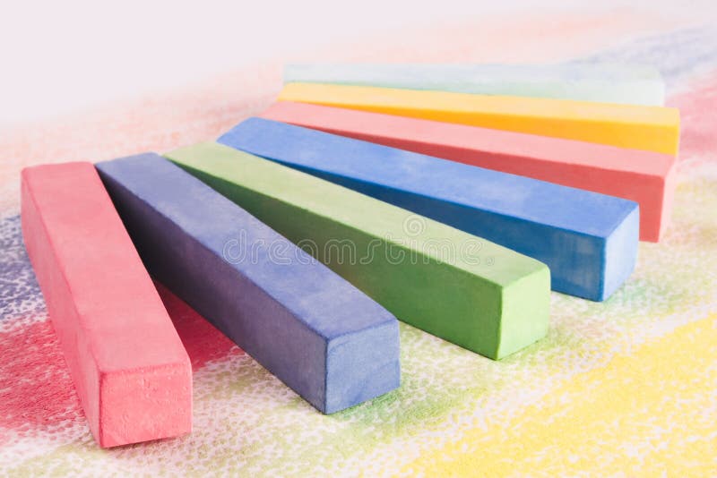 Chalks stock image. Image of black, colour, green, multicolored - 3712225