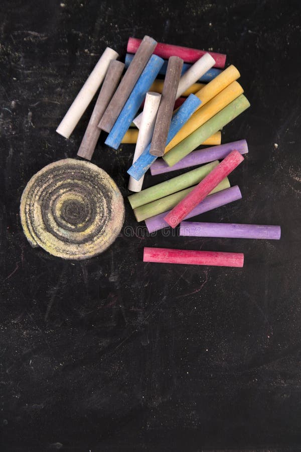 Chalks stock photo. Image of vintage, retro, black, design - 55531068