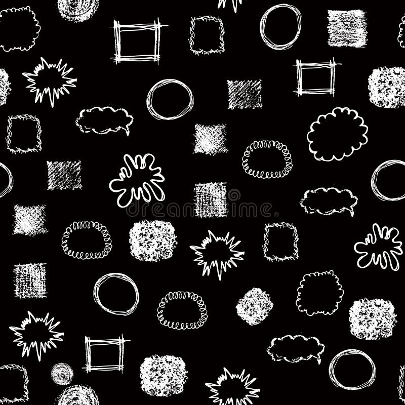 Chalky Pattern of Frames stock vector. Illustration of element - 154971498