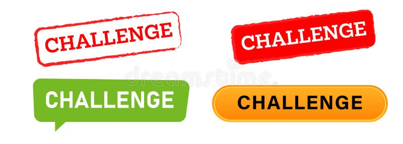 Challenge Button Speech Bubble and Stamp Label Sticker Competition ... Challenge Button Speech Bubble and Stamp Label Sticker Competition ...