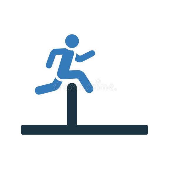 Challenge, Challenging, Jump Icon. Simple Editable Vector Graphics ...