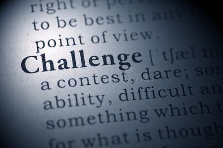 Challenge stock image. Image of text, blue, book, definition - 31754261