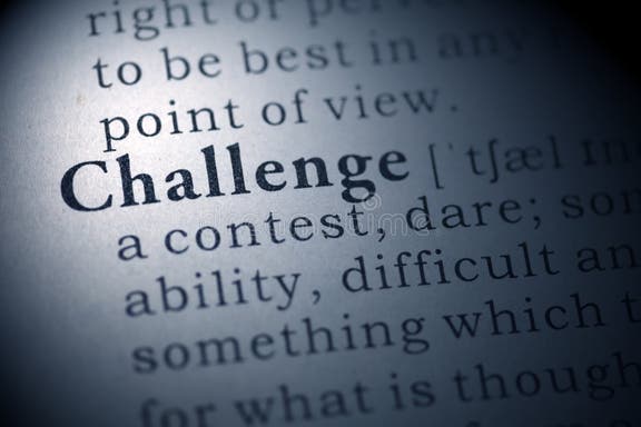 Challenge stock image. Image of text, blue, book, definition - 31754261